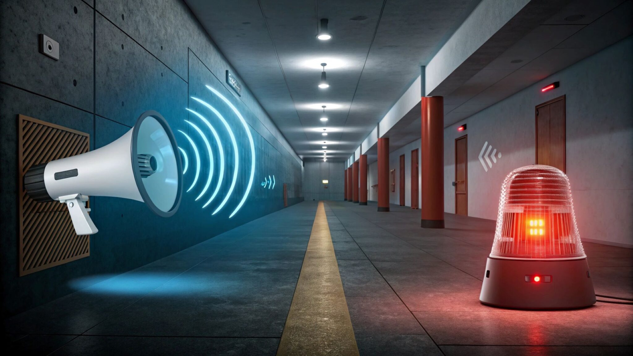 Comparing Sound Alerts and Visual Cues in Emergency Situations
